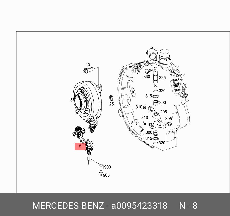 A0095423318 MERCEDES BENZ 494.43
