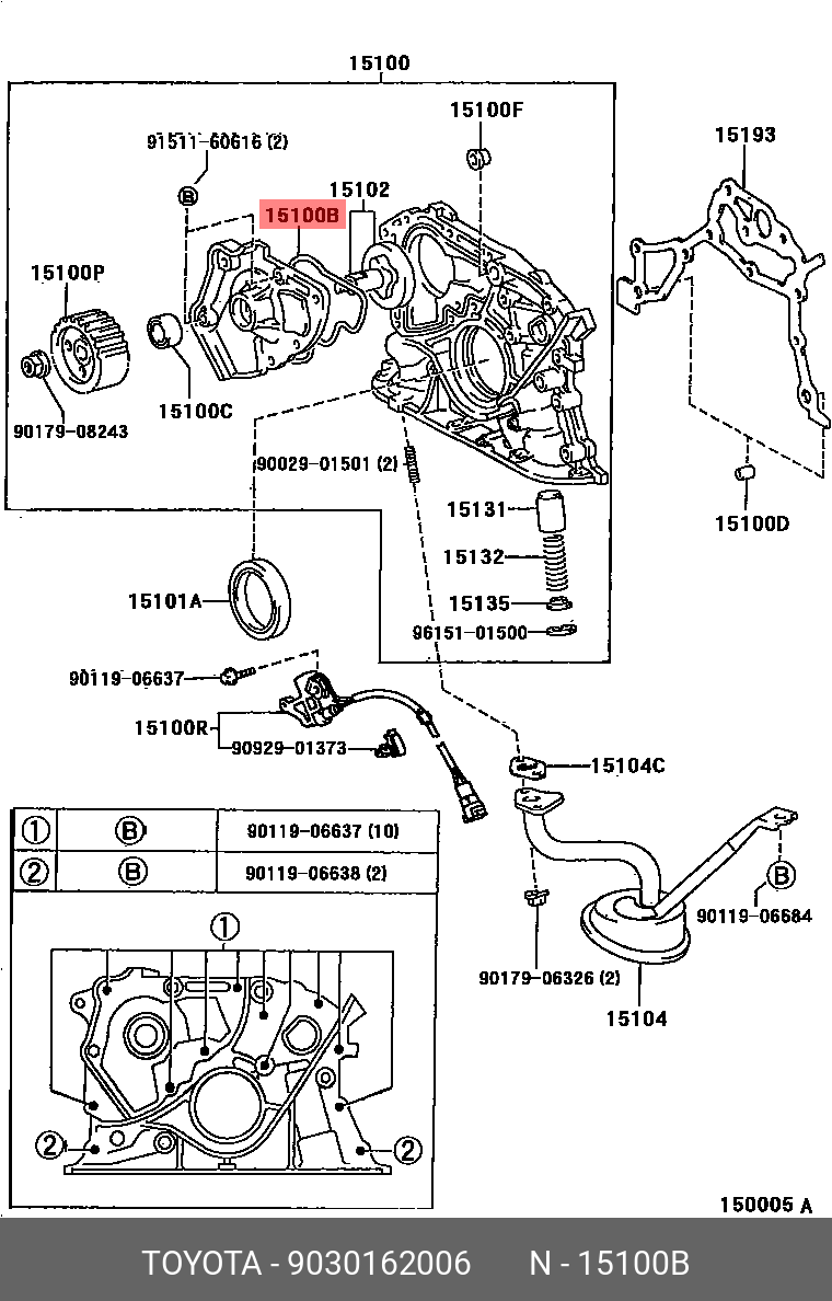 90301-62006 TOYOTA LEXUS SEAL RING, RUBBER