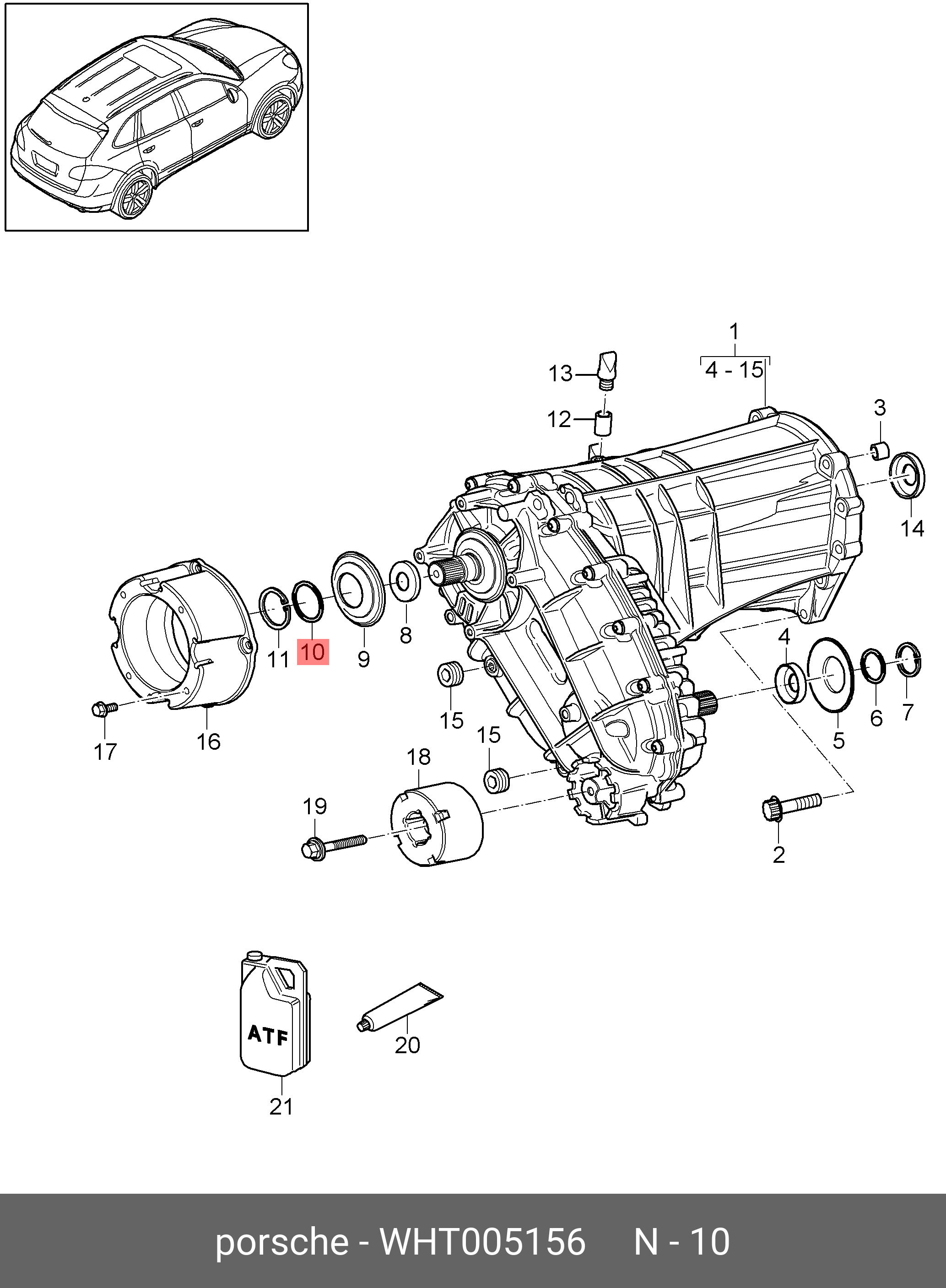WHT 005 156 VAG O-RING
