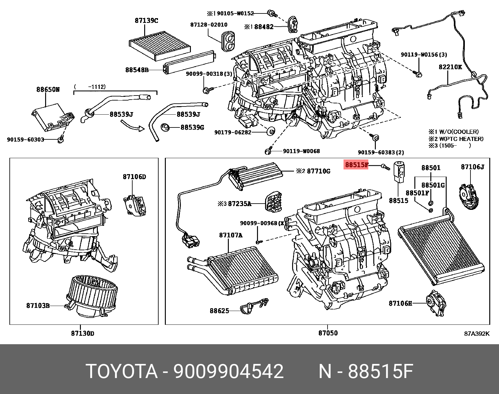 90099-04542 GENUINE TOYOTA 9009904542, YARIS 202002-, KSP210, MXPA1 ...