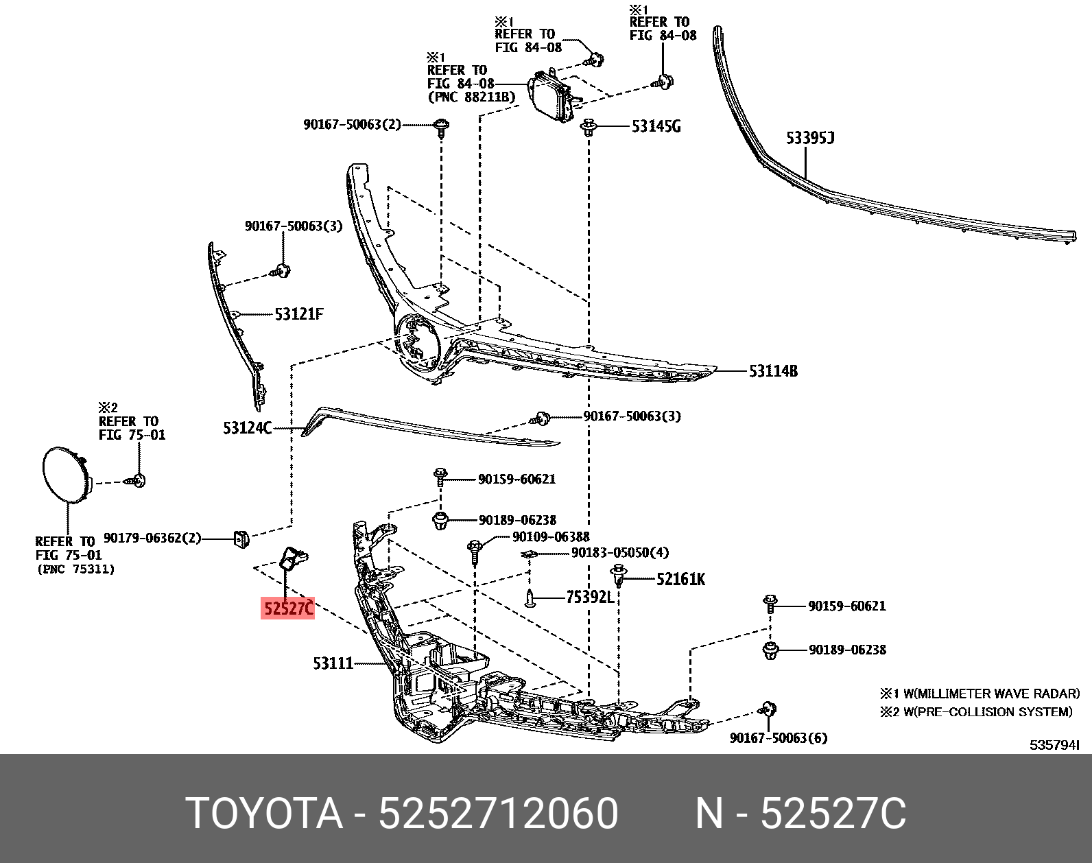 52527-12060 GENUINE TOYOTA 5252712060, COROLLA CROSS 202108 -, ZSG10 ...
