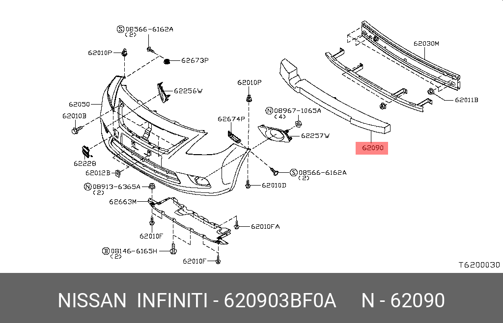 Nissan SUNNY 12-14 BUMP ABSORBER - 62090-3BF0A | Spare Parts Shop ...