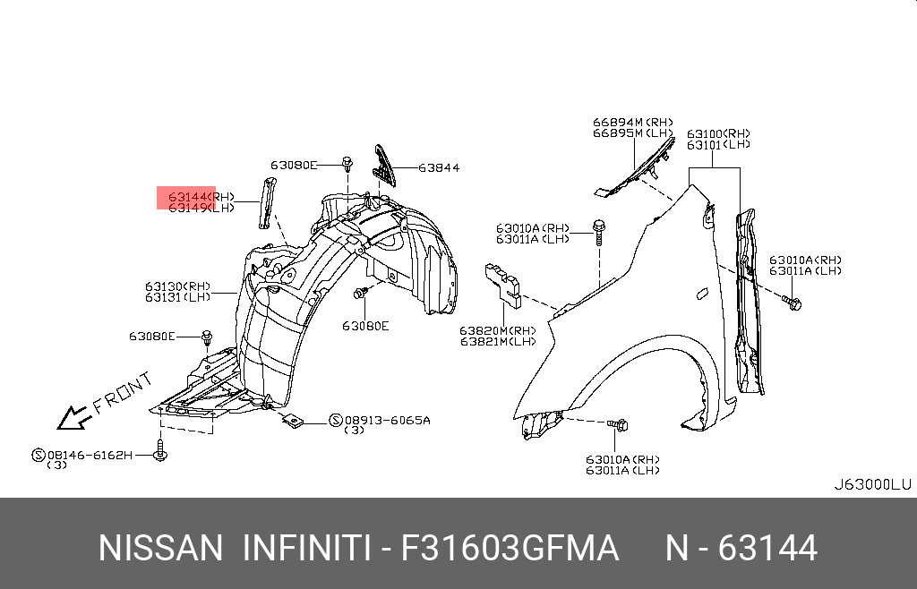 F3160-3GFMA NISSAN GUIDE-AIR